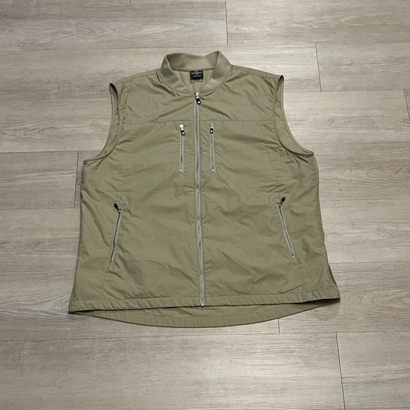 Scottevest | Jackets & Coats | Scottevest Tan Khaki Full Zip Water ...